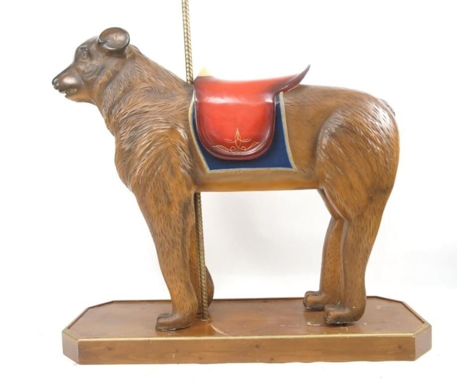 Friedrich Heyn | Frederich Heyn carousel Outside Row Stander Bear ...