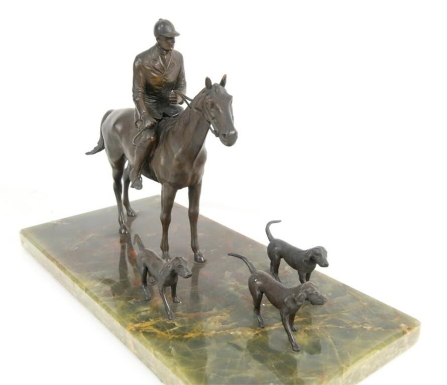 English School | English patinated bronze figure | MutualArt