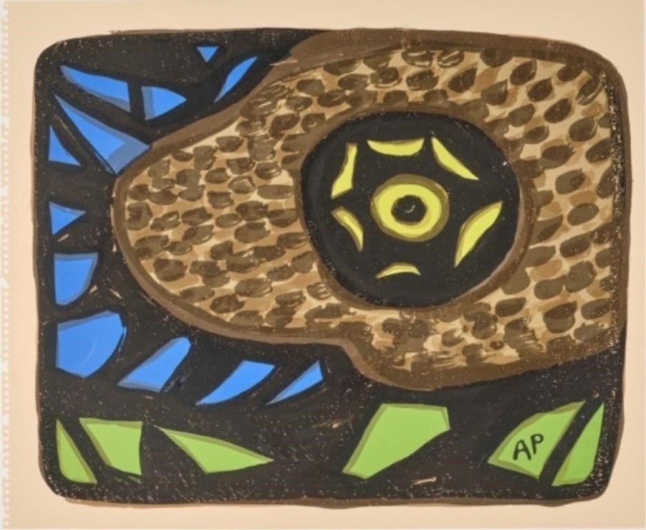 René Portocarrero | (Untitled) abstract (1986) | MutualArt