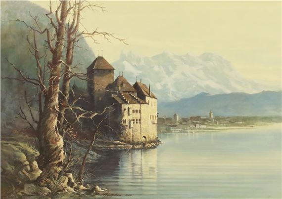 Ben Hampton | Chillon Castle (1970) | MutualArt