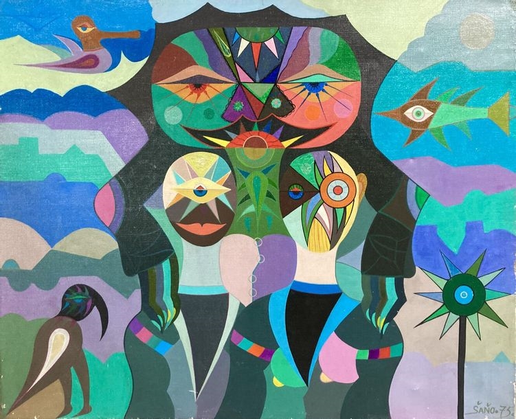 Daniel Sano | Daniel SAÑO (1941) Characters and animals... - Lot 160 ...