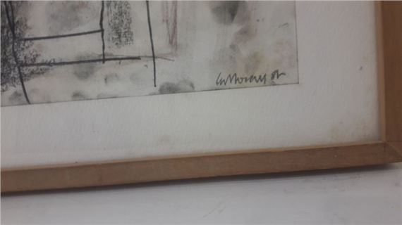Cat Loray | Cat LORAY (1962) Composition Charcoal, pencil... - Lot 371 ...