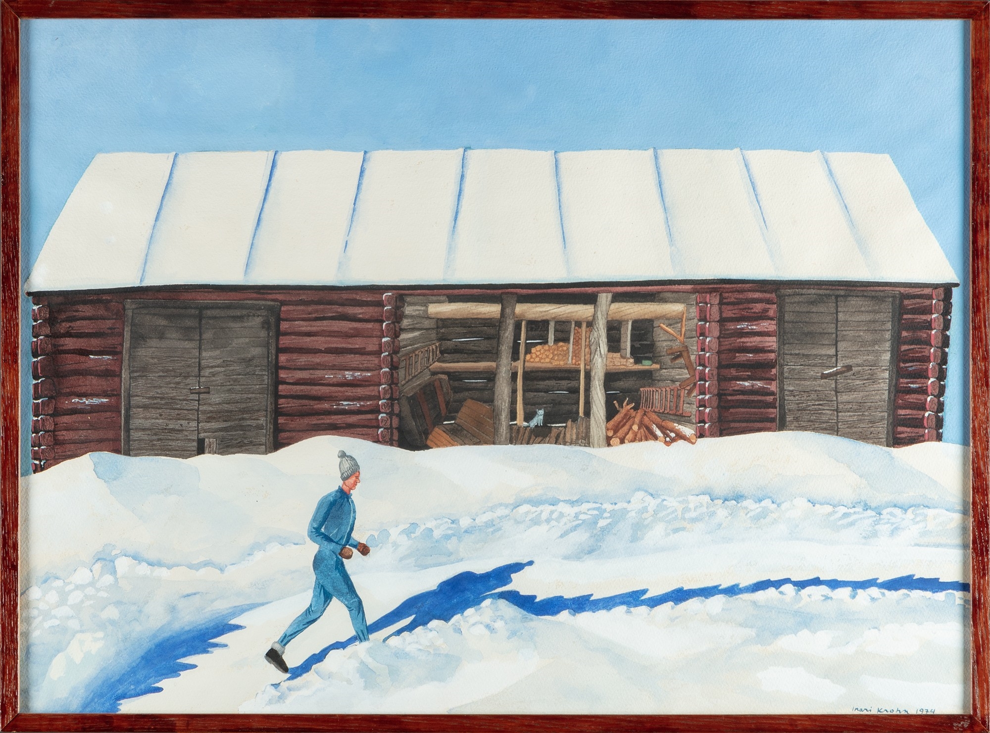 Inari Krohn | Talvilenkkeilijä | MutualArt