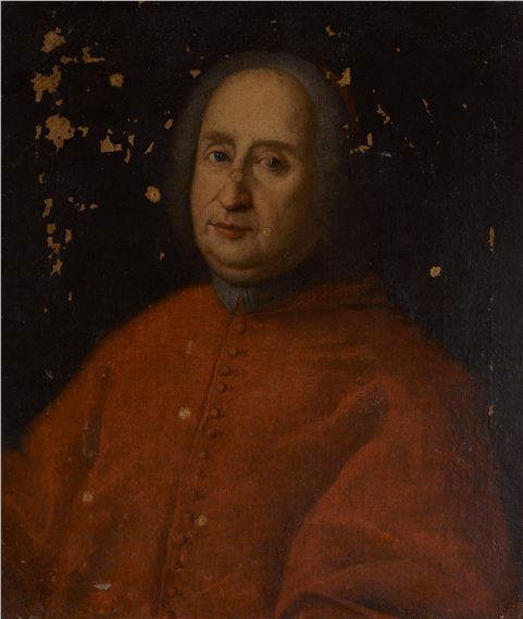 Italian School, 18th Century | A portrait of a cardinal, thought to be ...