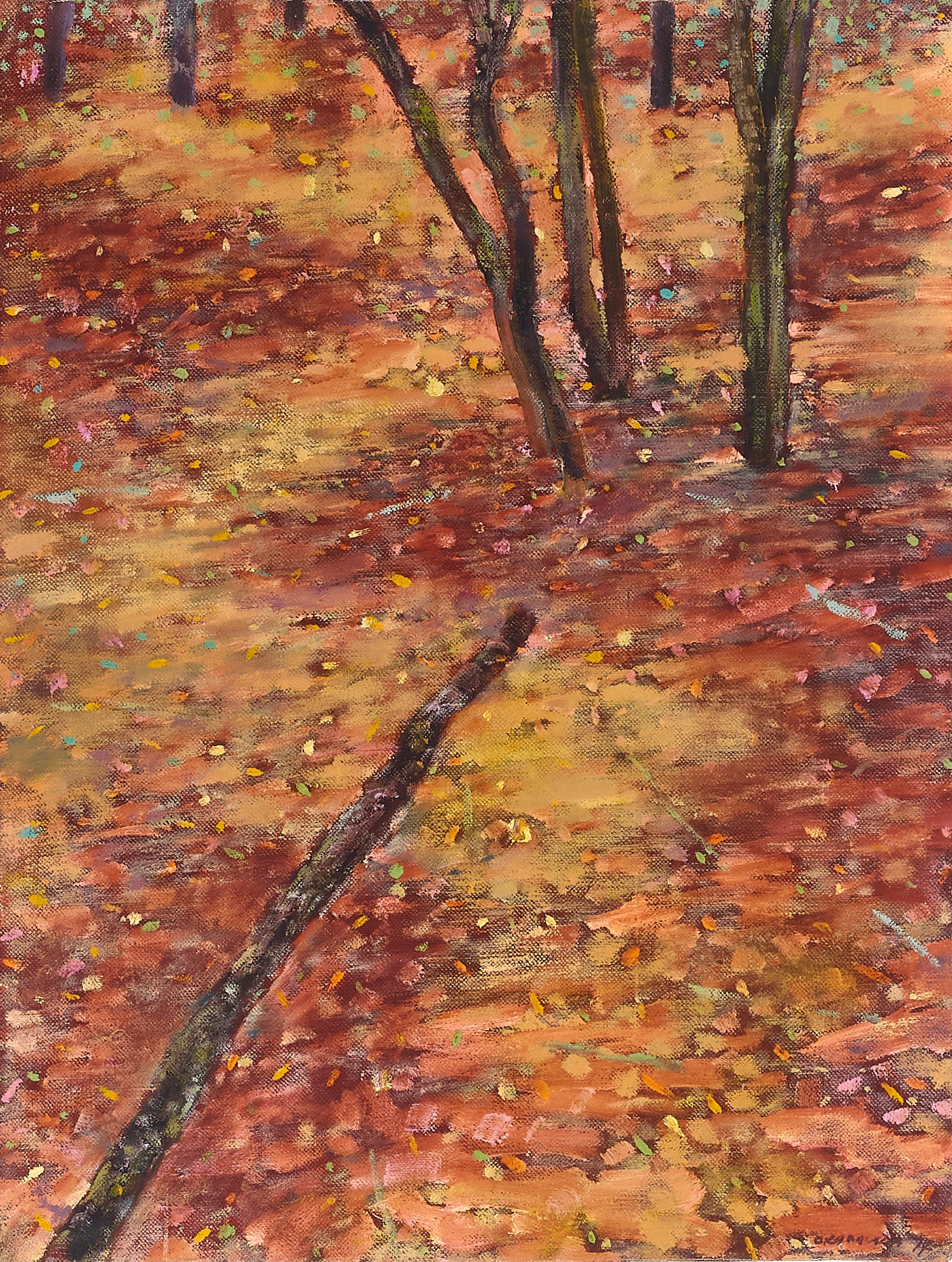 Arthur Okamura | Fall Scene (1974) | MutualArt