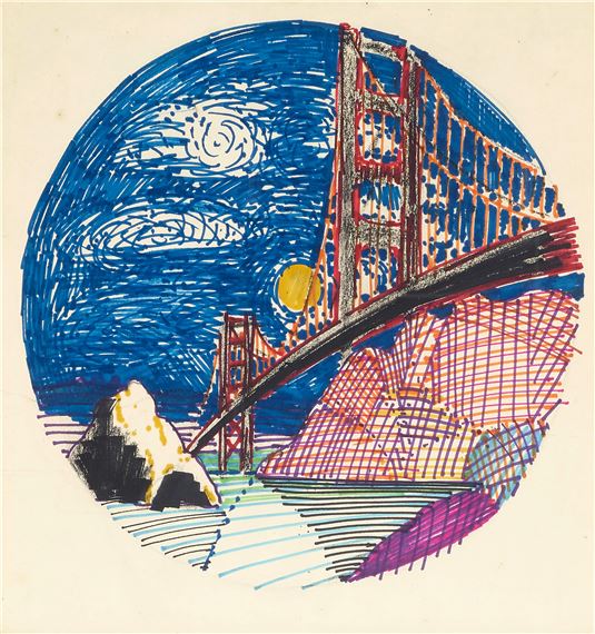 Arthur Okamura | Still Life with Vase (1967) | MutualArt