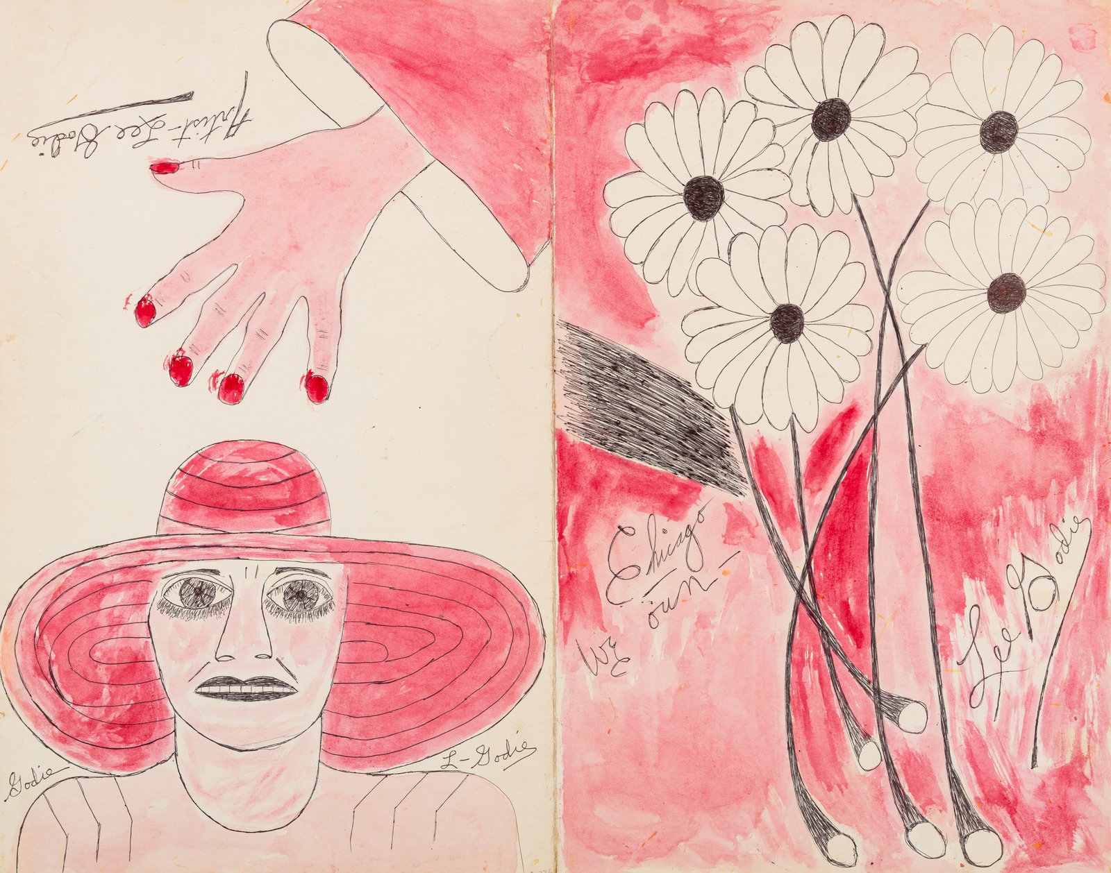 Lee Godie | Chicago We Own | MutualArt