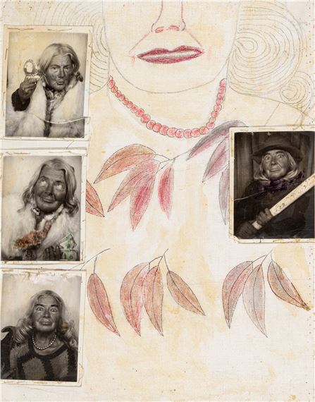 Lee Godie | Untitled (Self-Portrait) | MutualArt