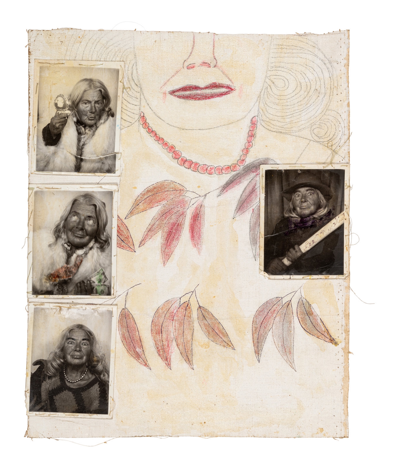 Lee Godie | Untitled (Self-Portrait) | MutualArt