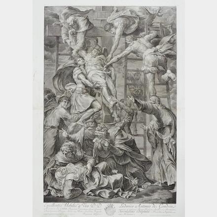 Nicolas Dorigny | Die Kreuzabnahme (1710) | MutualArt