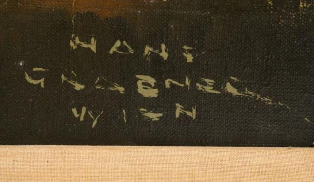 Hans Grabner | Oil Painting on Canvas Signed by Hans Grabner. | MutualArt