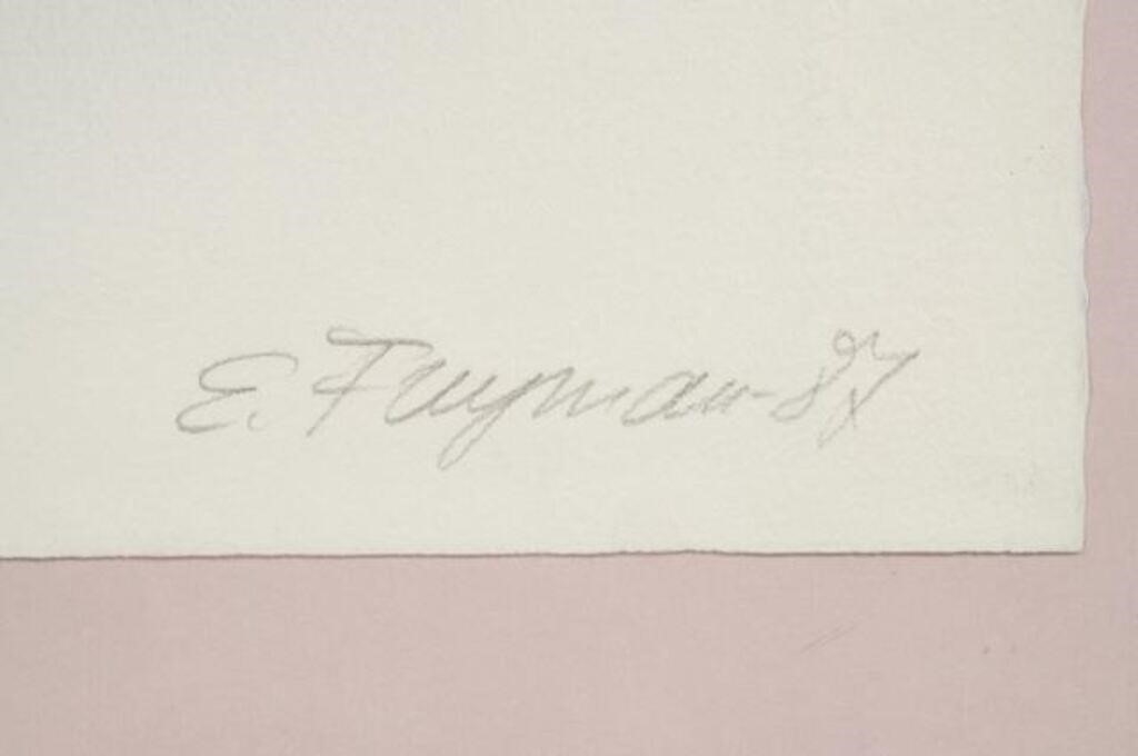 Erik Freyman | Signed Erik Freyman Lithograph of Woman in Hat. | MutualArt