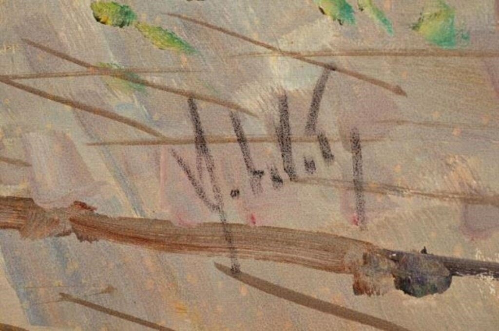 Antonio DeVity | Pair of Oil Cityscapes of Paris Signed DeVity. | MutualArt