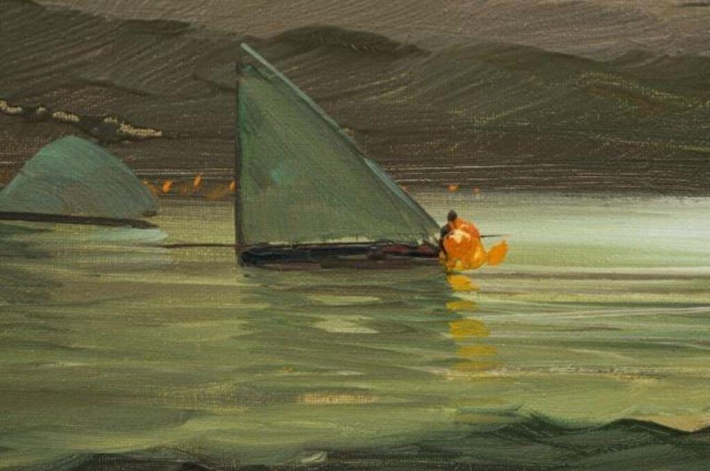 Agnese Torrielli | Large Seascape Signed Torrielli. | MutualArt