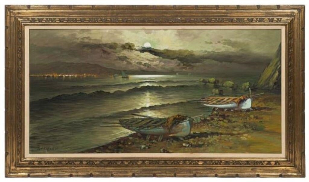 Agnese Torrielli | Large Seascape Signed Torrielli. | MutualArt