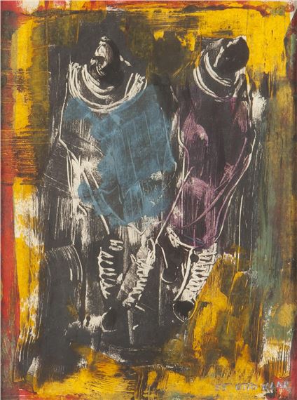 Otto Klar | ) ROBED FIGURES | MutualArt