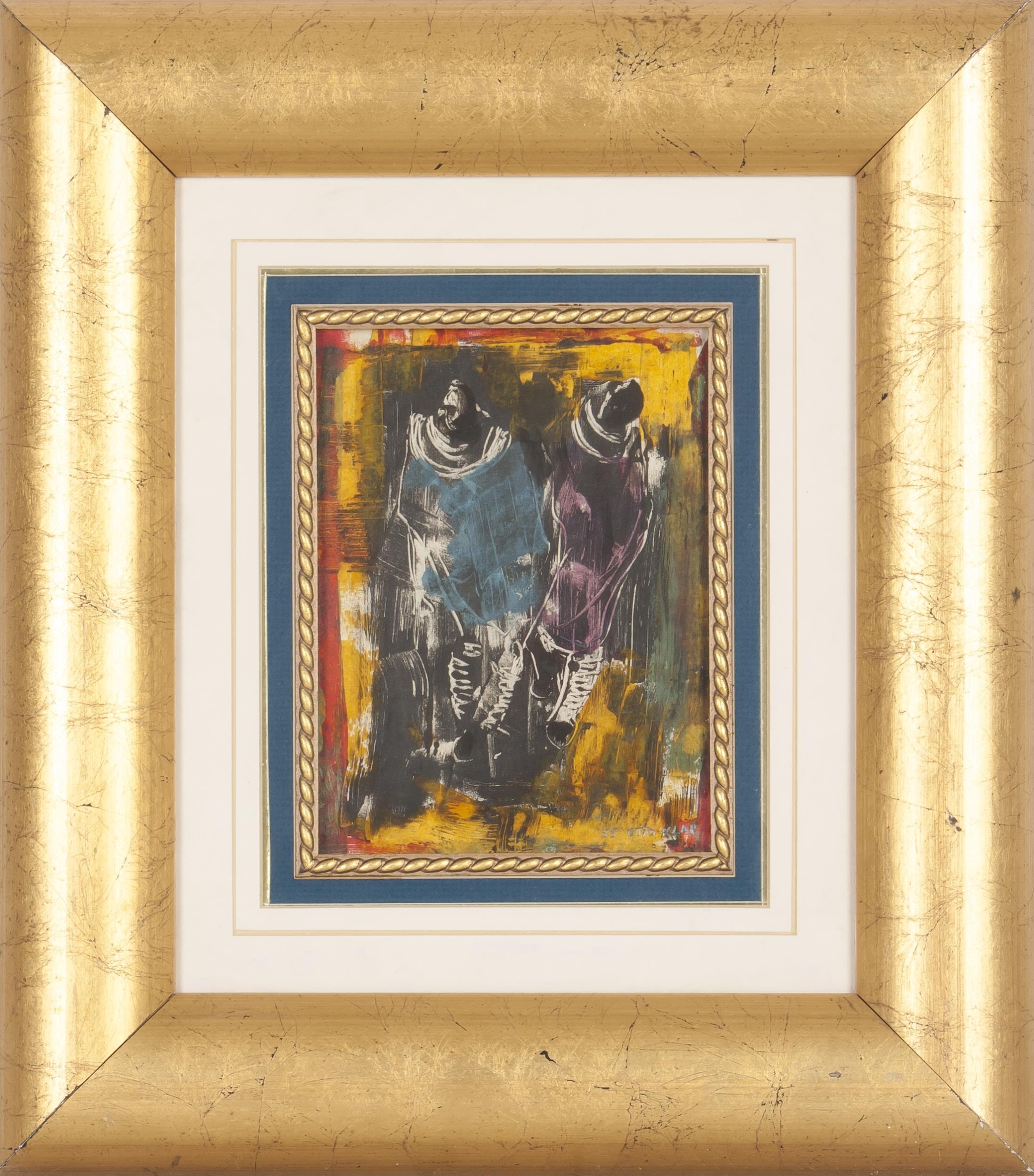 Otto Klar | ) ROBED FIGURES | MutualArt