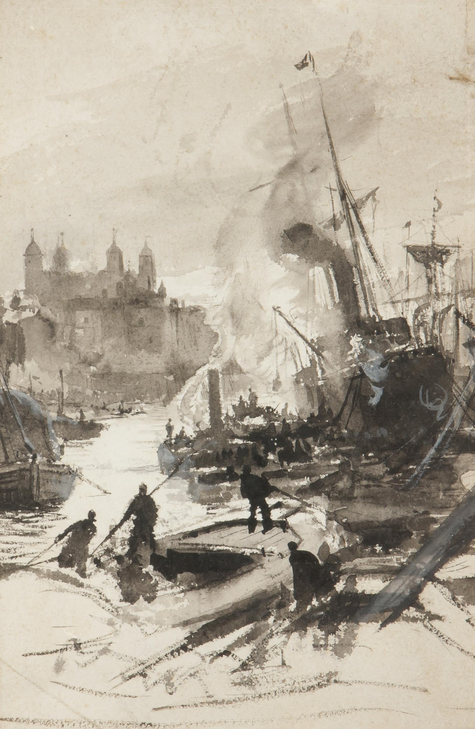 Charles William Wyllie | ) POOL OF LONDON | MutualArt