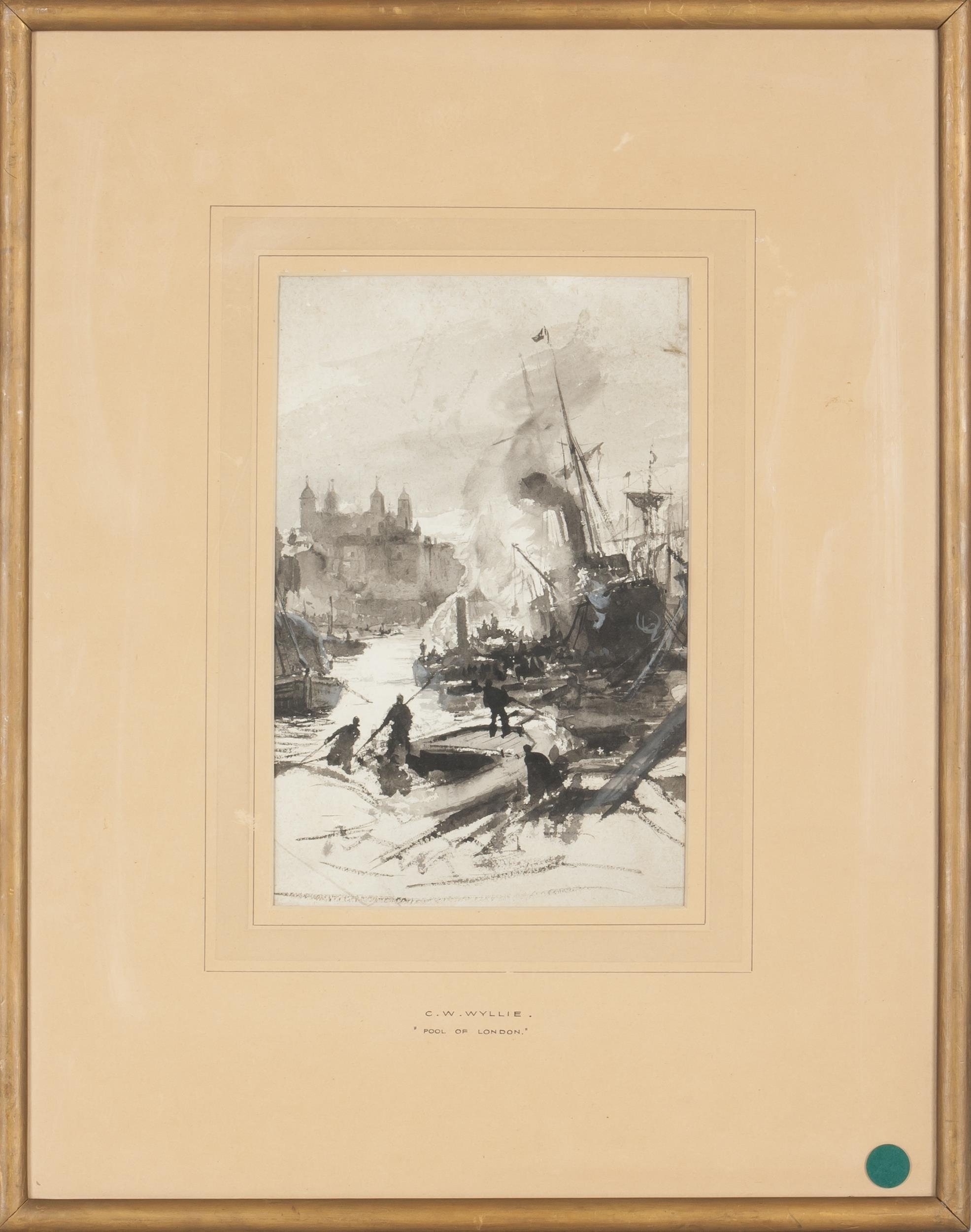 Charles William Wyllie | ) POOL OF LONDON | MutualArt