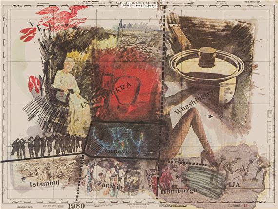 Wesley Duke Lee | Cartografia anímica 754 | MutualArt