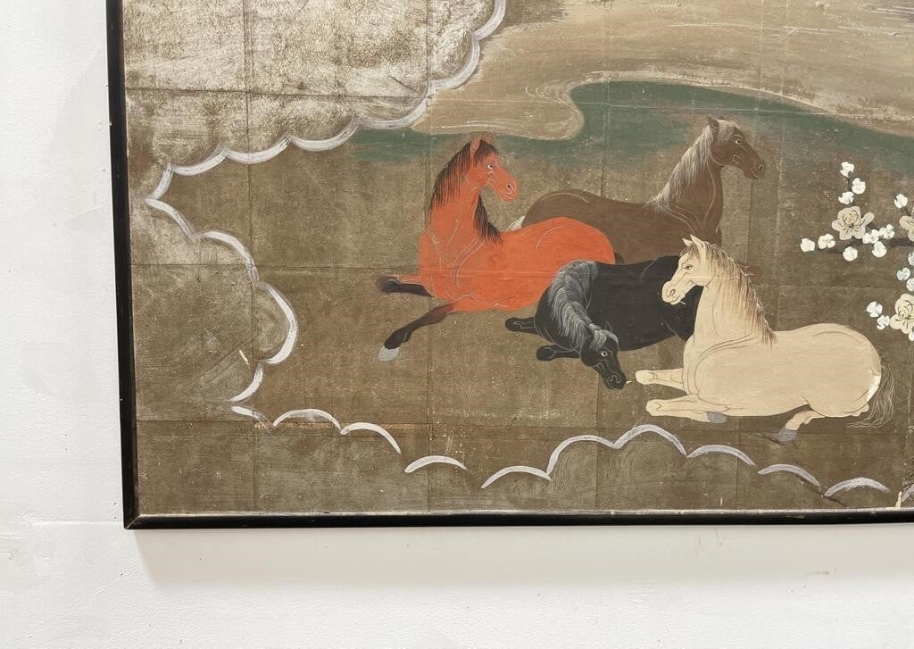 Robert Crowder | Robert Crowder Japanese Summer Painting (1950) | MutualArt
