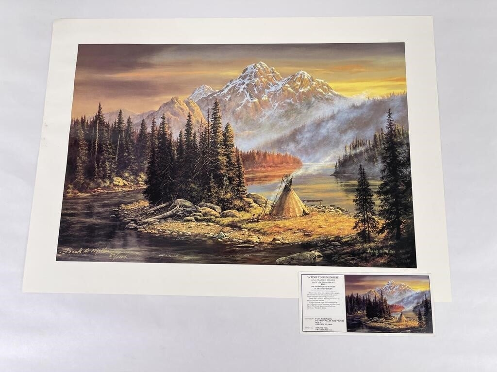 Frank D. Miller | Frank D Miller A Time to Remember Print | MutualArt