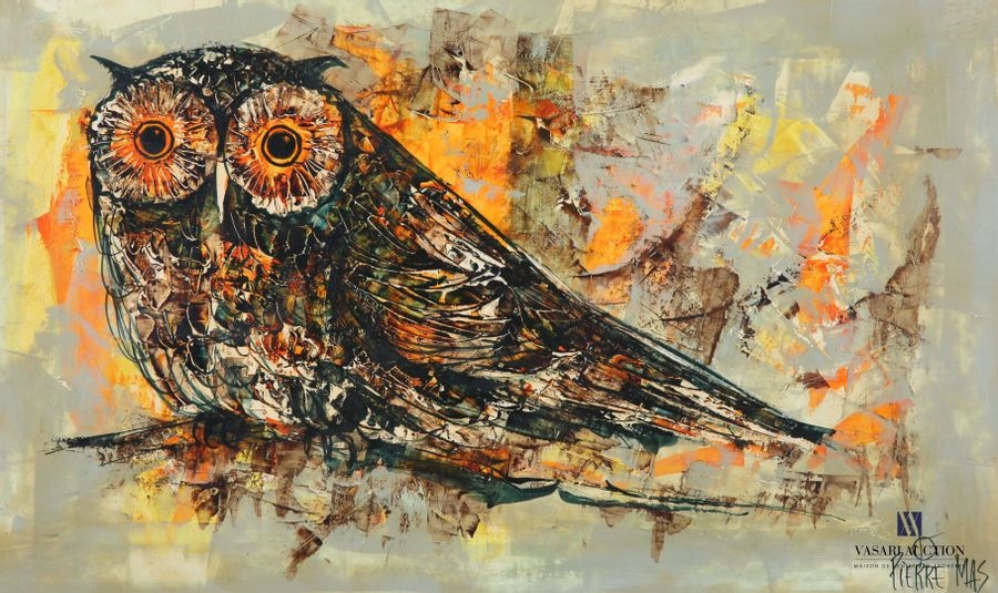 Pierre Mas | Owl | MutualArt