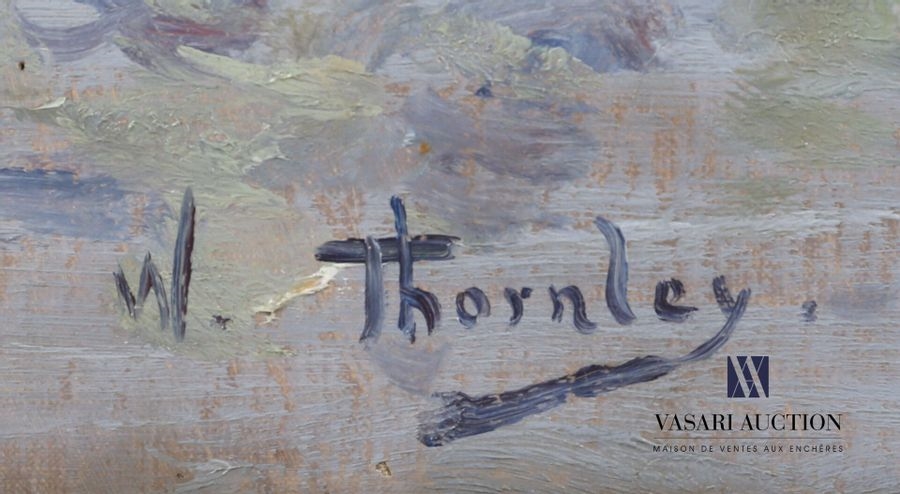 Georges William Thornley | View of the Cathedral in the Mist | MutualArt