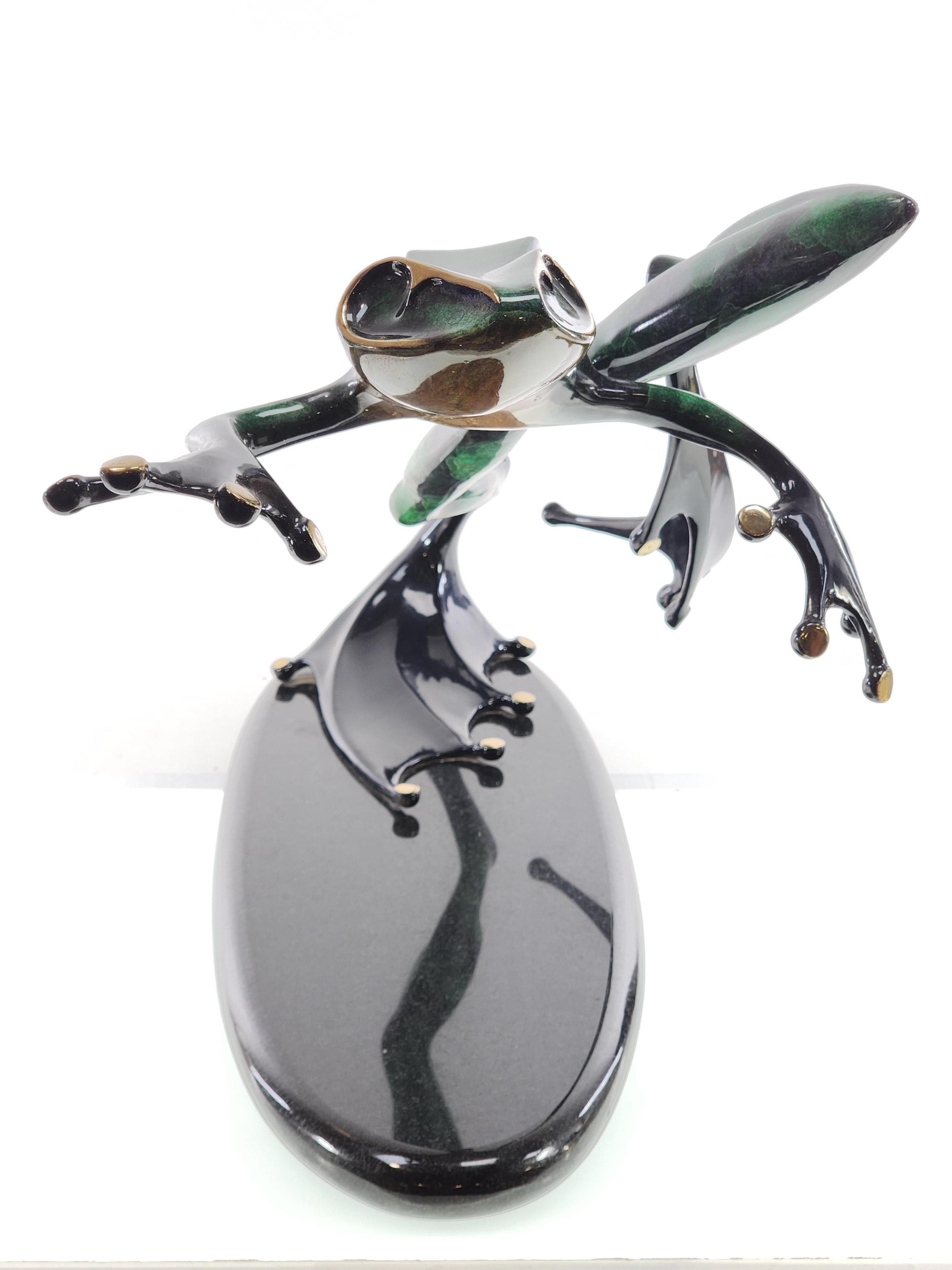 Tim Cotterill | Tim Cotterill Limited Edition Bronze Frog | MutualArt