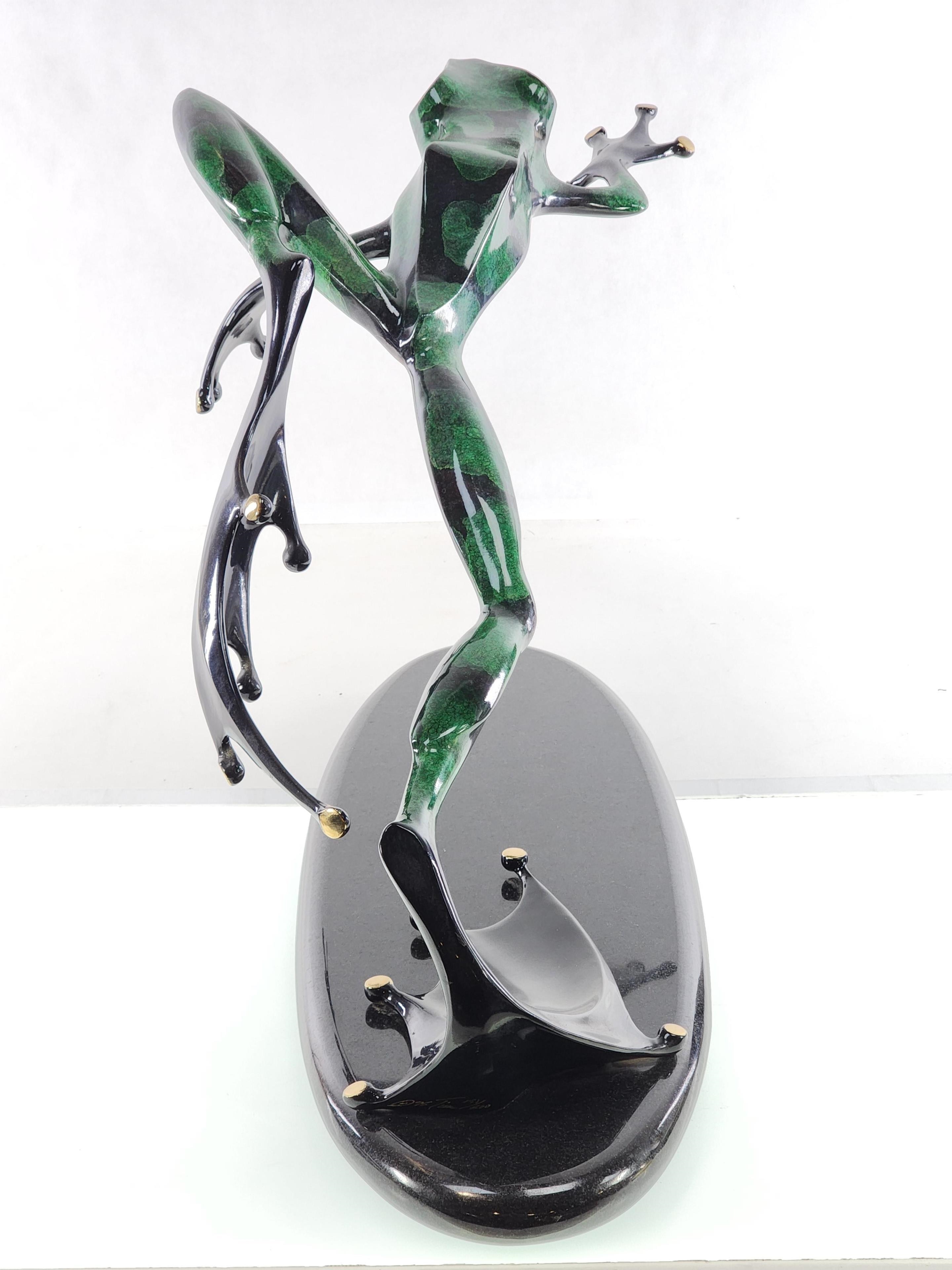 Tim Cotterill | Tim Cotterill Limited Edition Bronze Frog | MutualArt