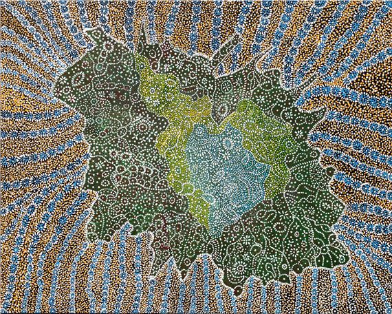 Jedda Kngwarreye | Yam Seed Dreaming (2021) | MutualArt
