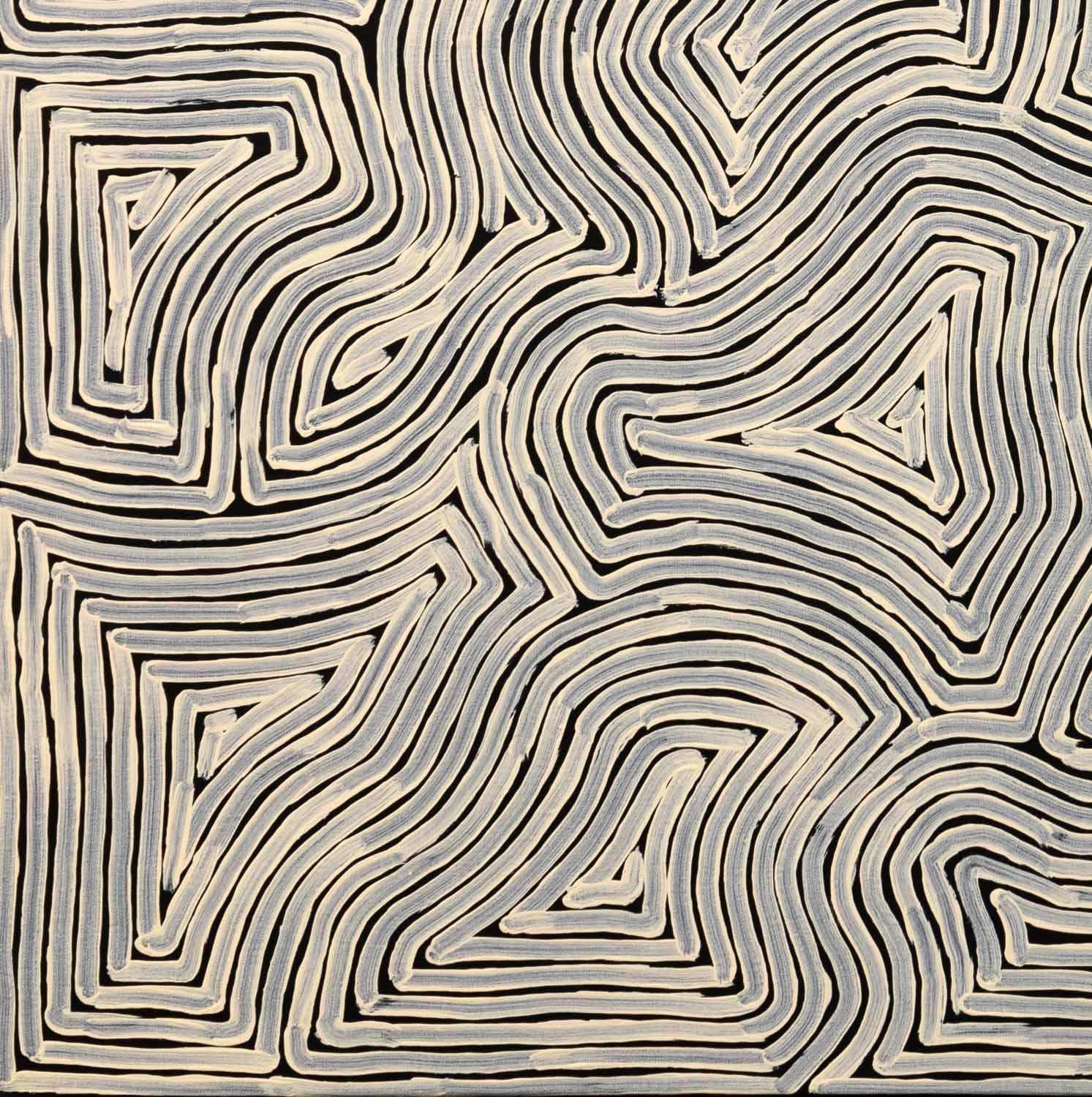 George Hairbrush Tjungurrayi | Tingari (2021) | MutualArt