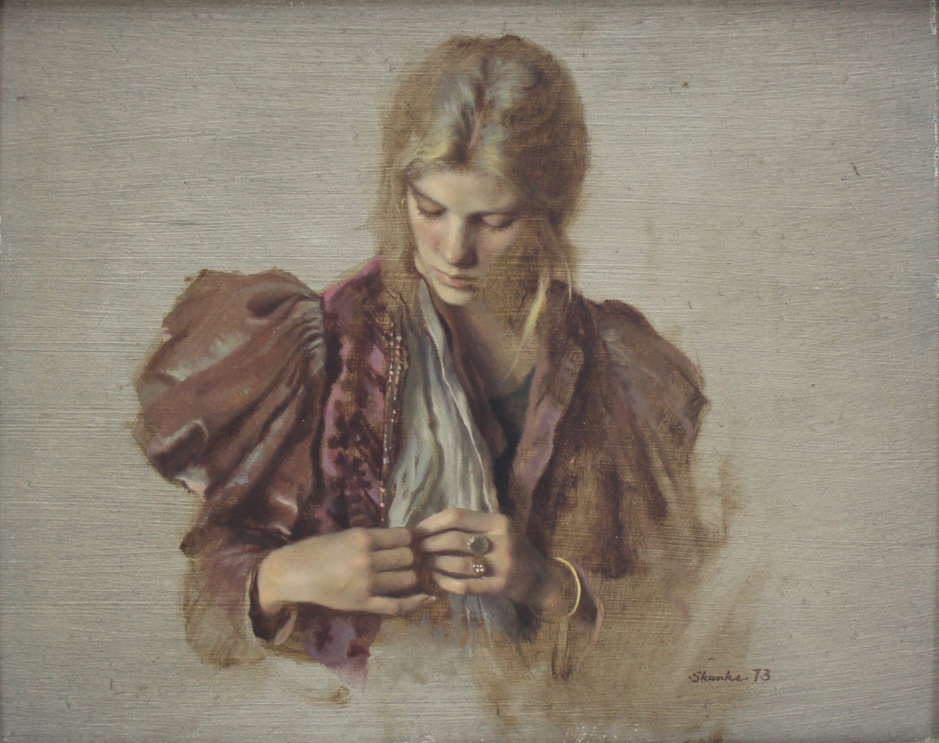 Nelson Shanks | Nude Beauty | MutualArt