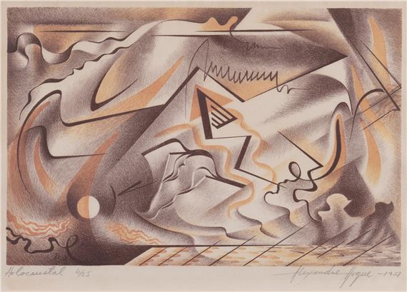 Alexandre Hogue | Holocaustal (1951) | MutualArt
