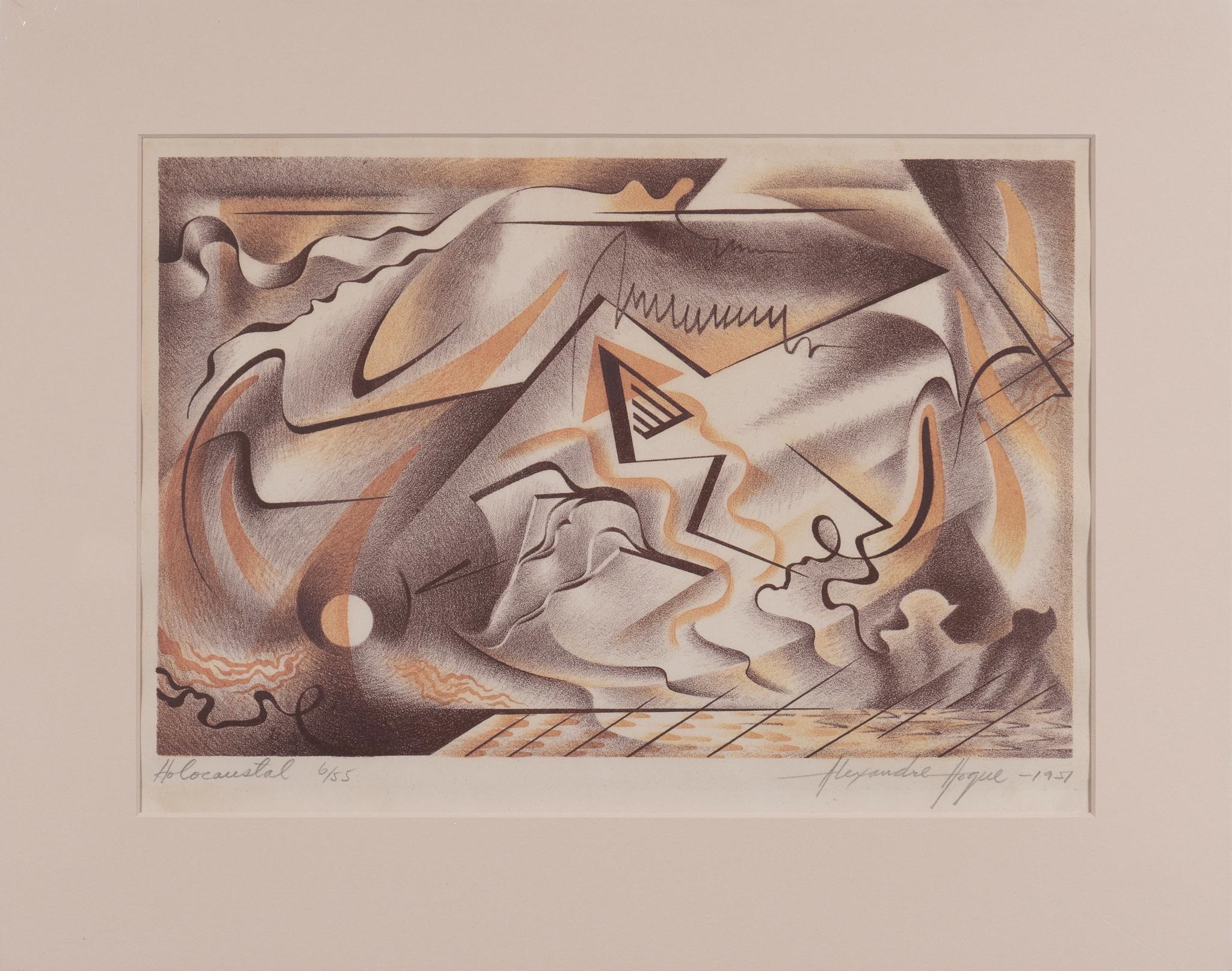 Alexandre Hogue | Holocaustal (1951) | MutualArt