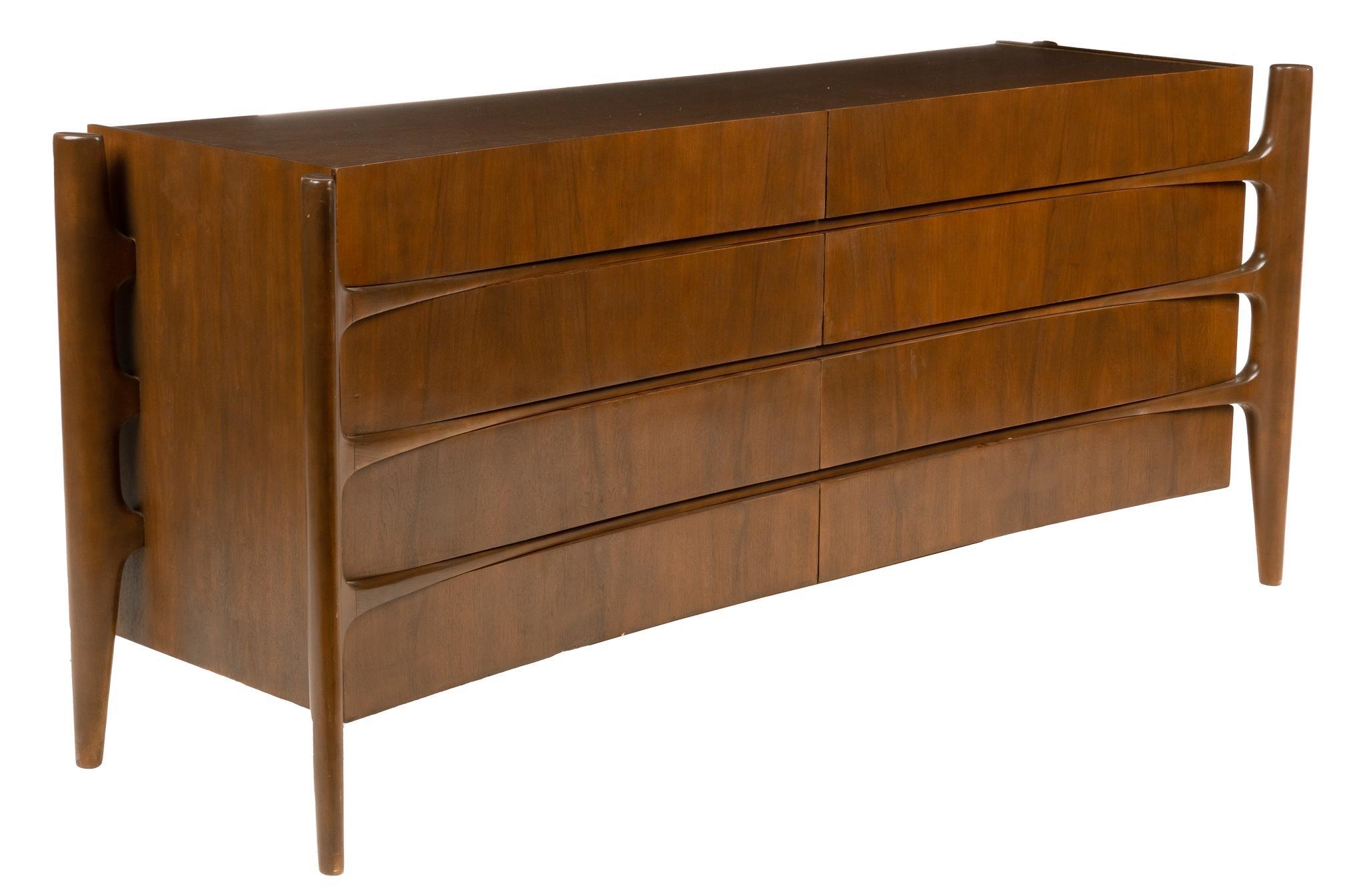 William Hinn | William Hinn Mid-Century Double Dresser | MutualArt