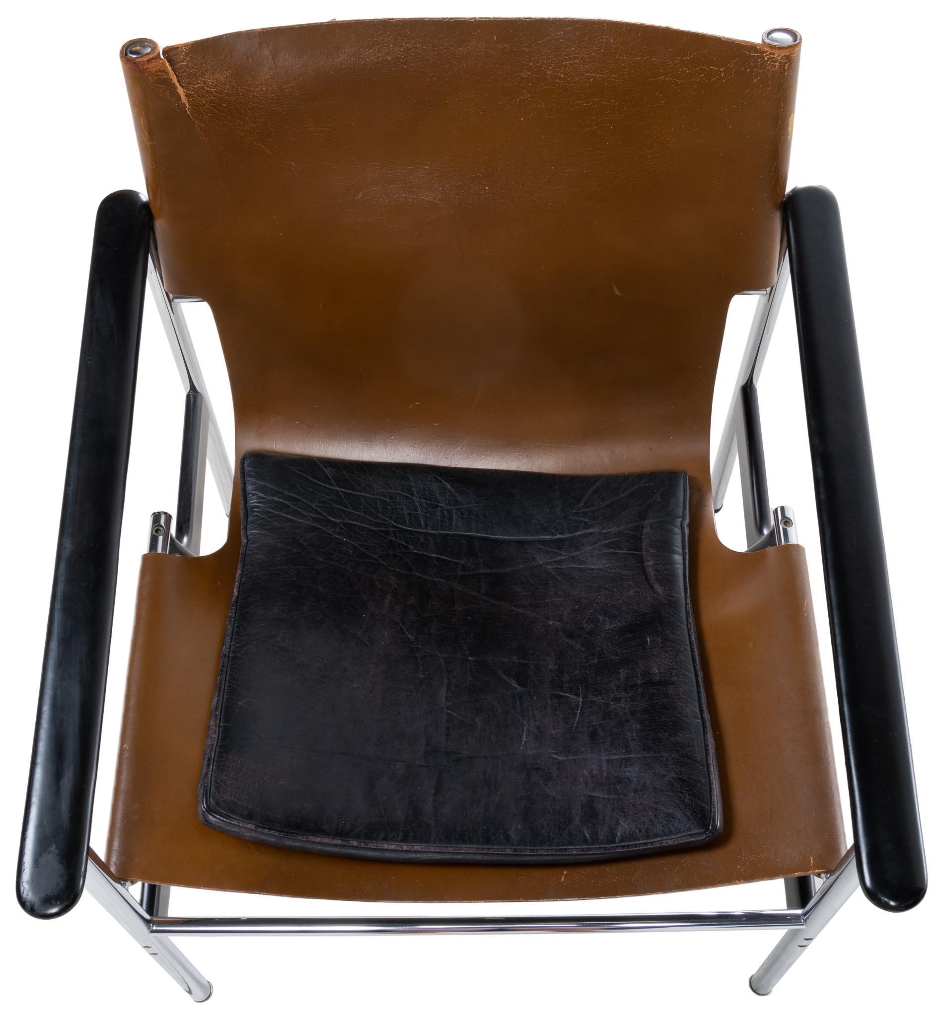 Charles Cecil‏ Pollock | Charles Pollock (USA) Leather and Chrome Sling ...