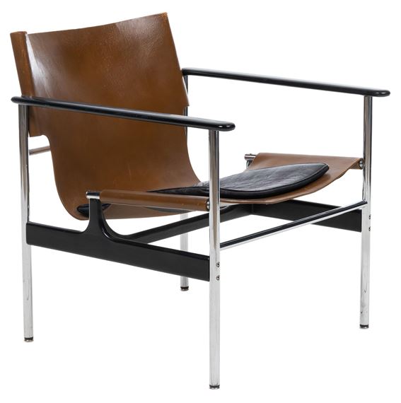 Charles Cecil‏ Pollock | Charles Pollock (USA) Leather and Chrome Sling ...