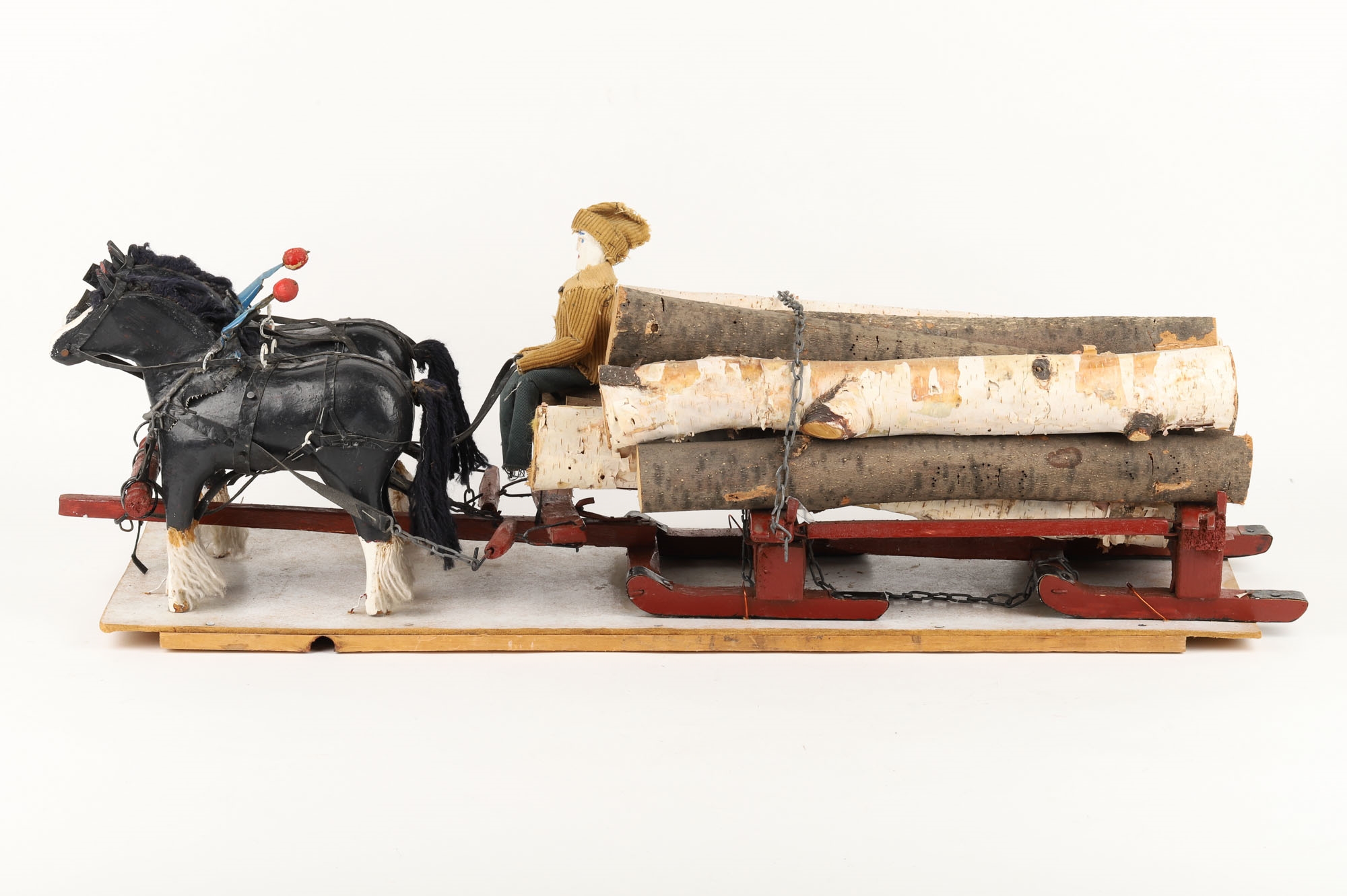 Jacob Roth | Horse-Drawn Log Sleigh (Late 20th Century) | MutualArt