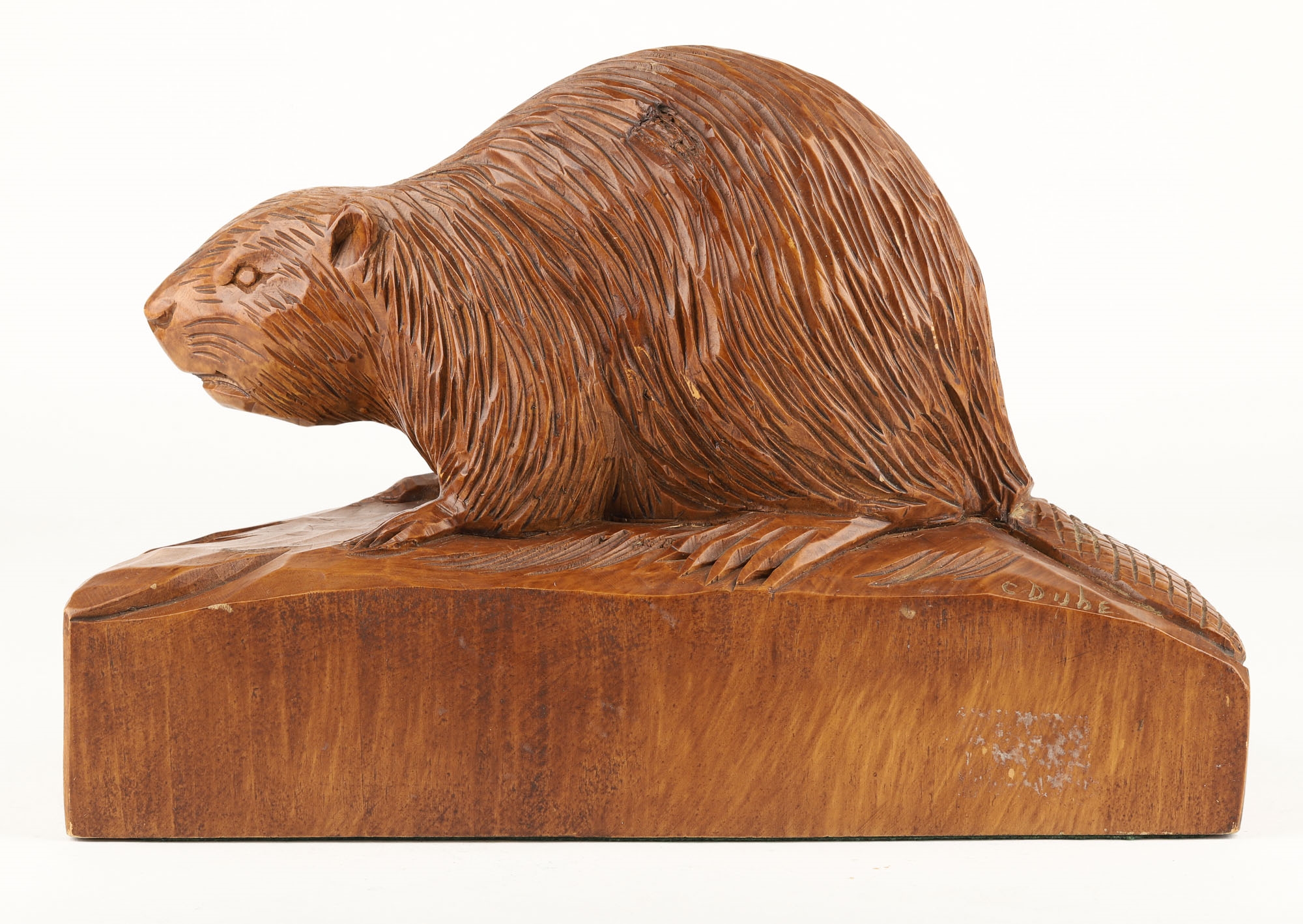 Clement Dubé | Carved Beaver | MutualArt