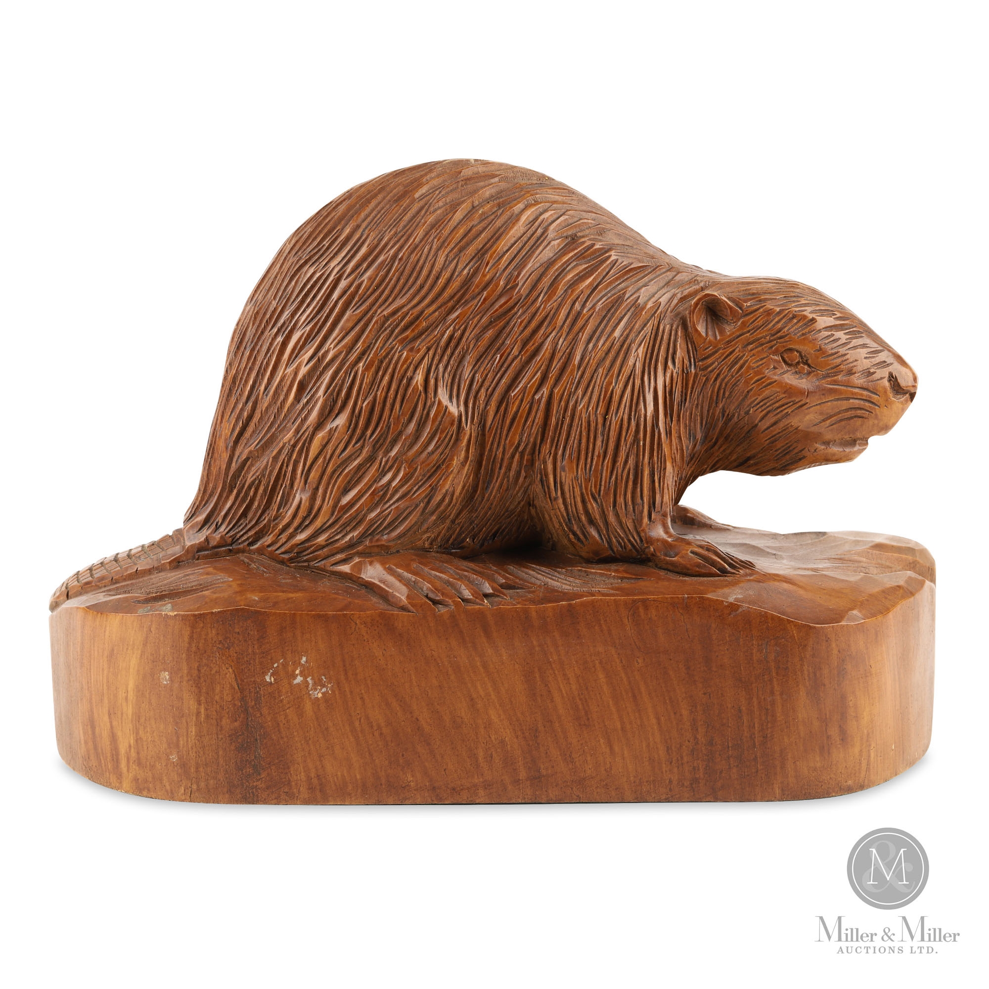 Clement Dubé | Carved Beaver | MutualArt