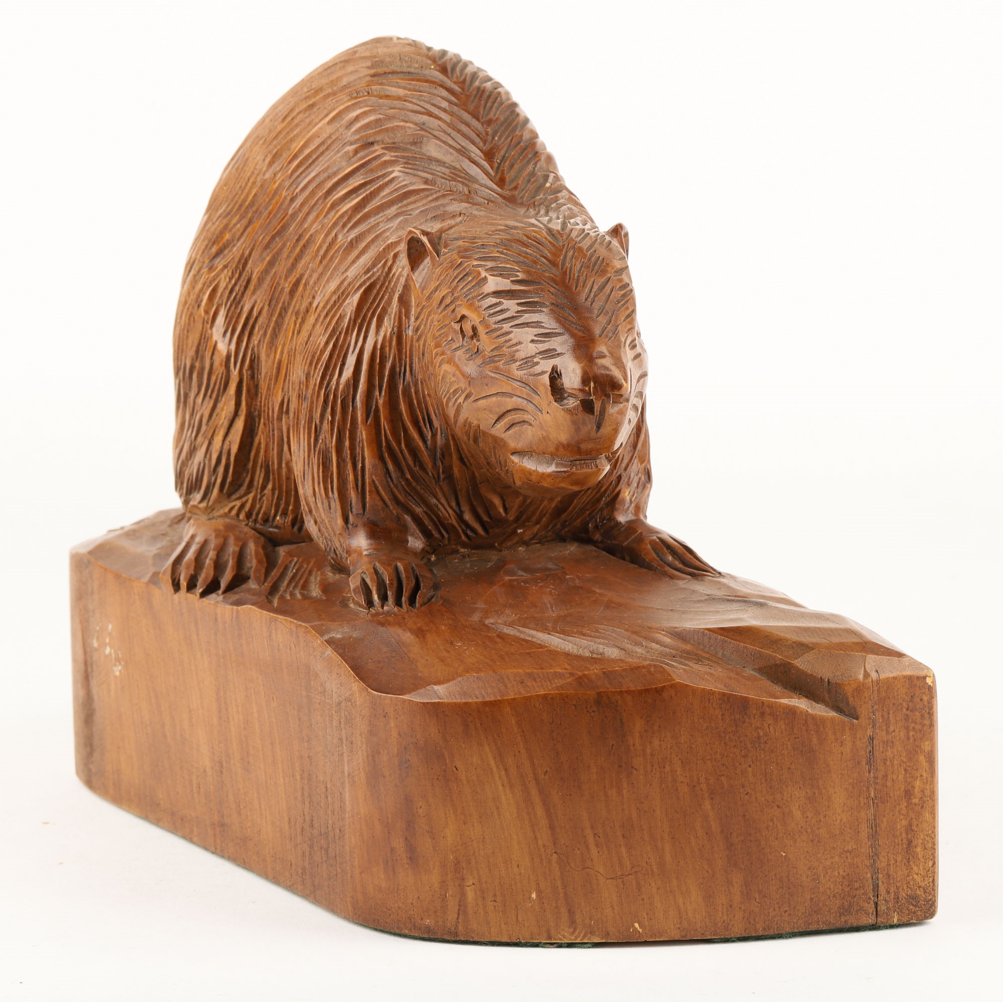 Clement Dubé | Carved Beaver | MutualArt