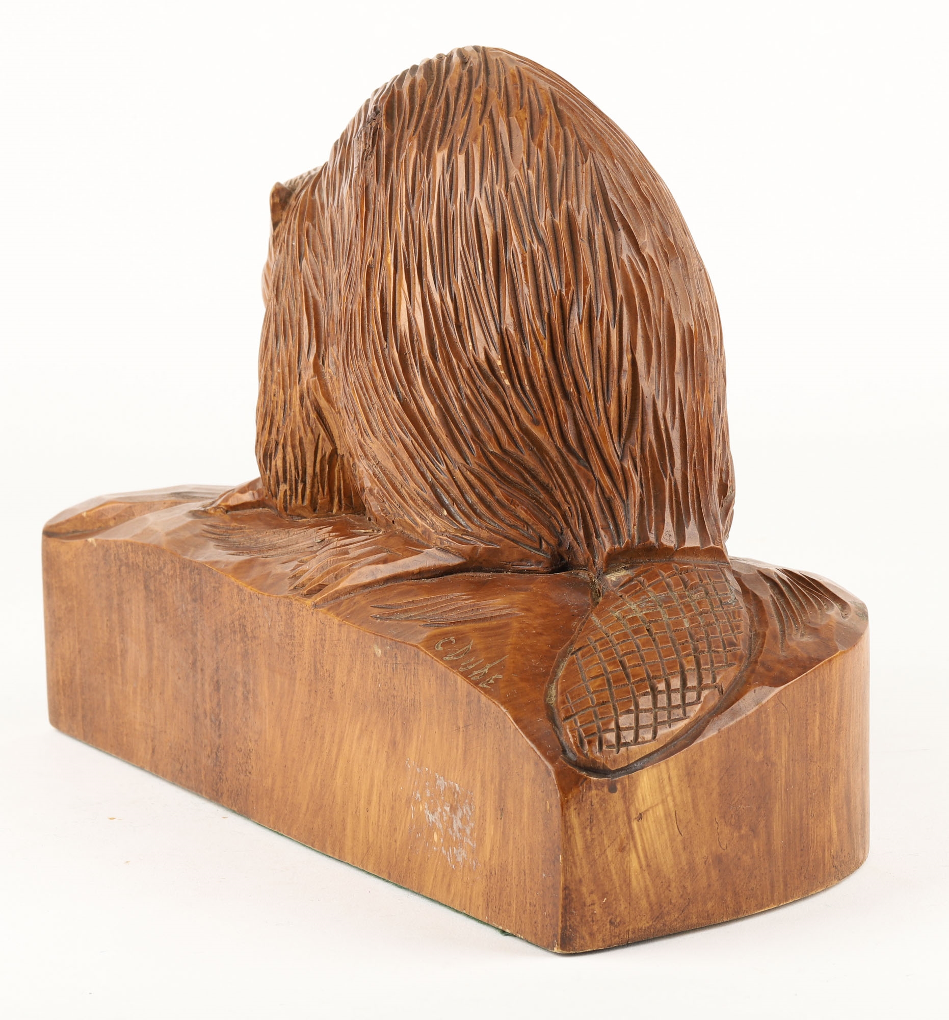 Clement Dubé | Carved Beaver | MutualArt