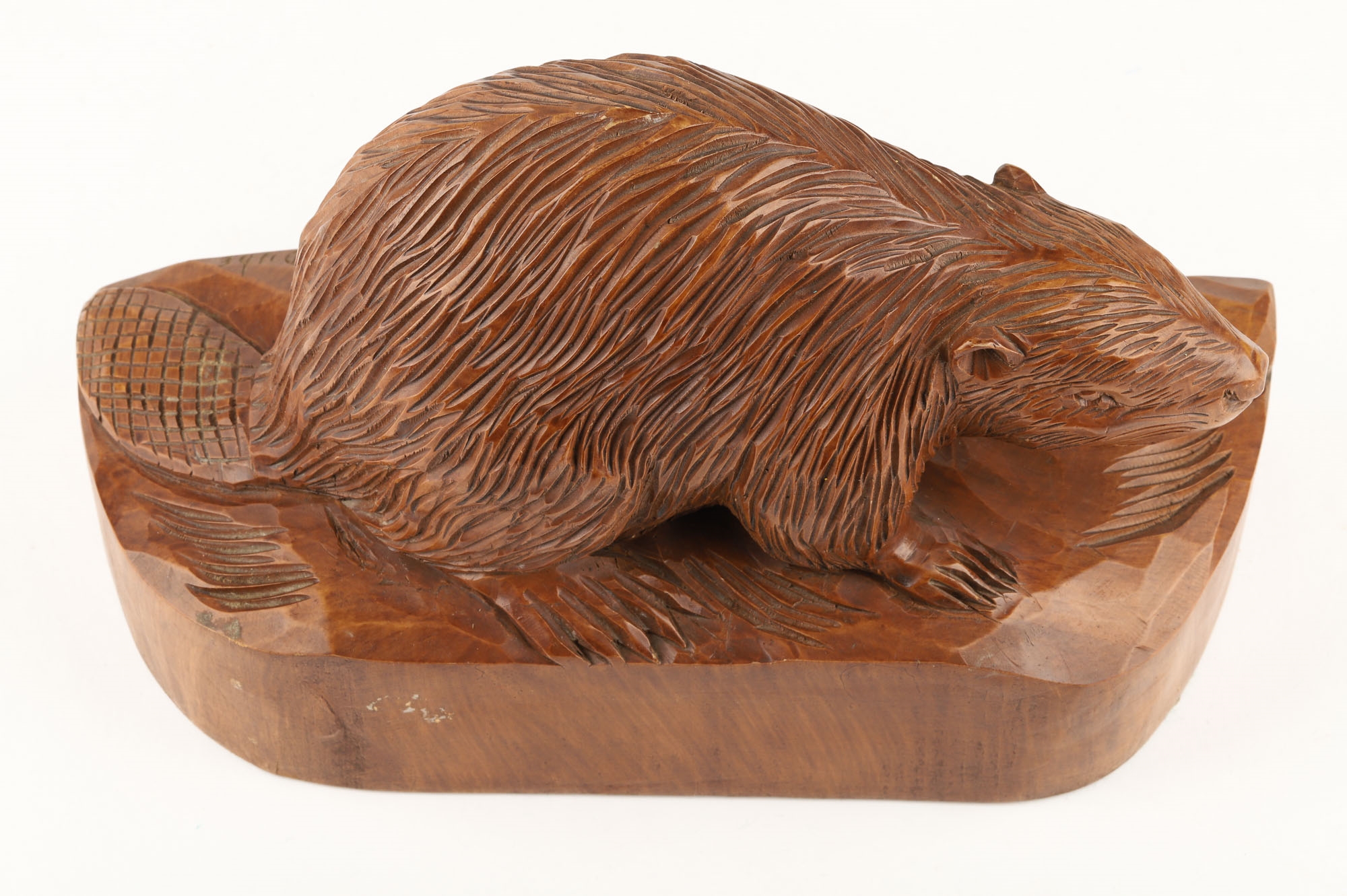 Clement Dubé | Carved Beaver | MutualArt