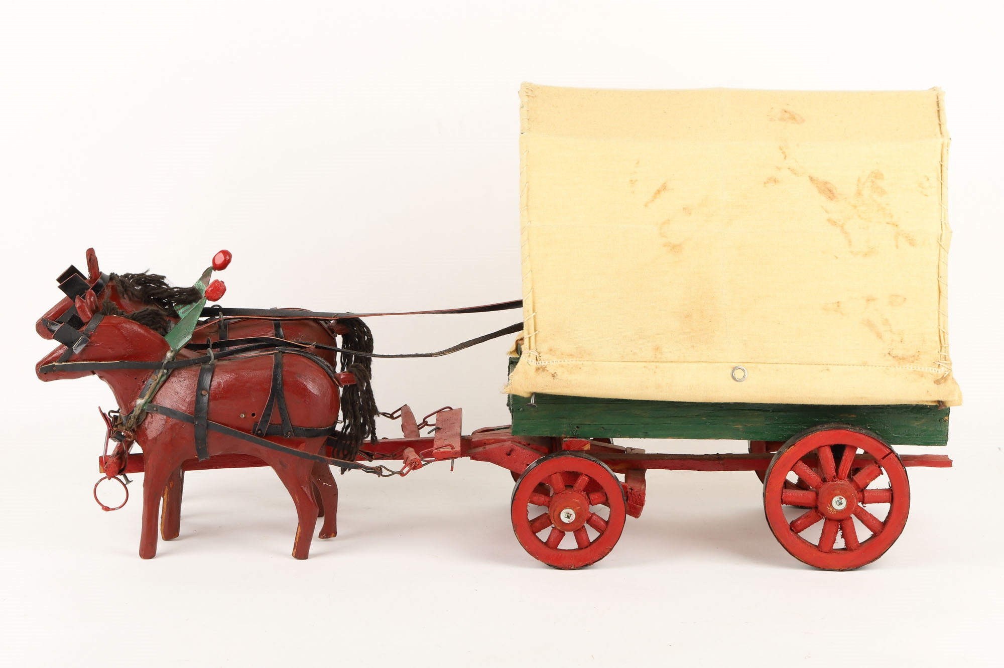 Jacob Roth | Horse-Drawn Conestoga Wagon | MutualArt