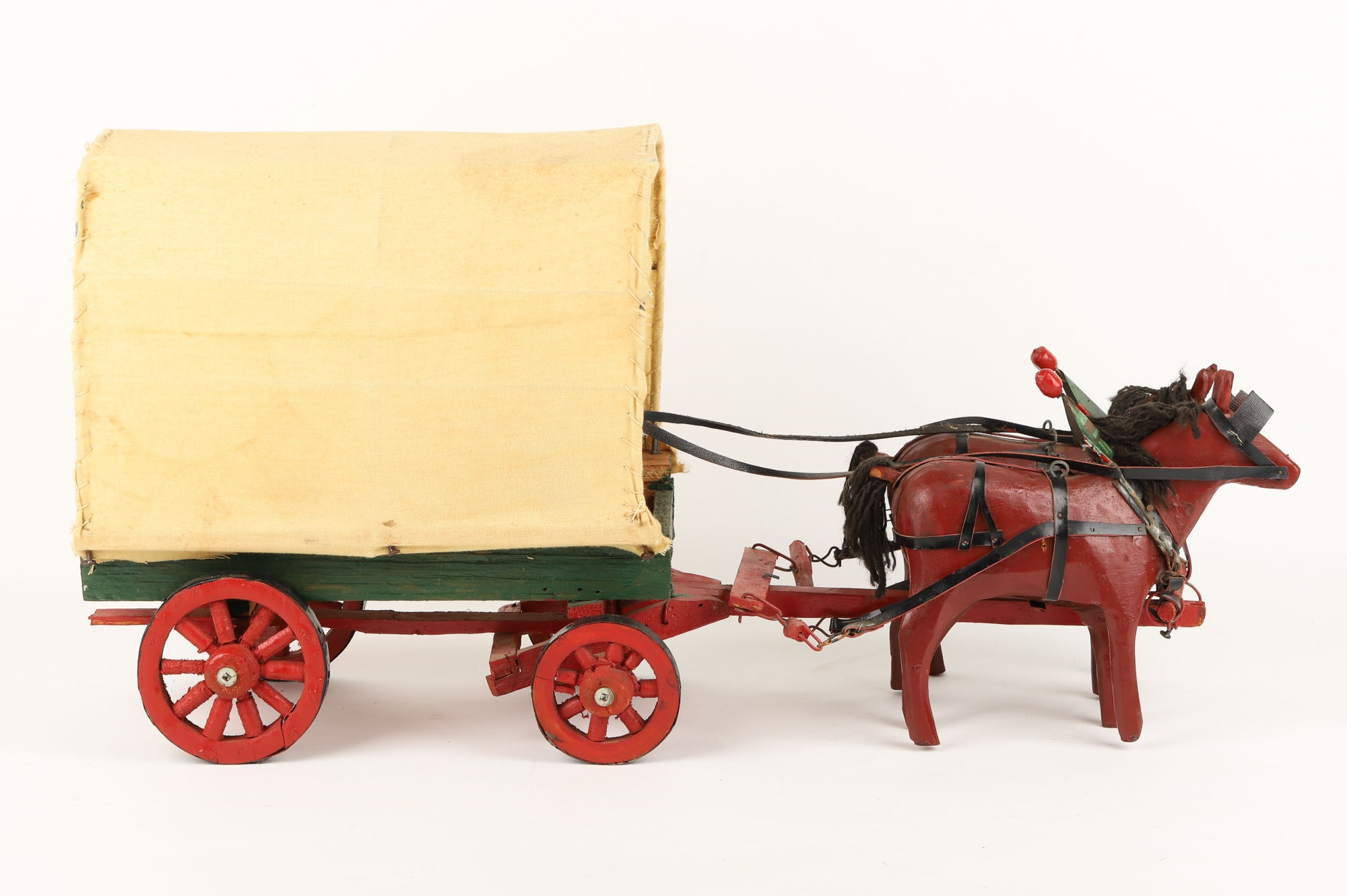 Jacob Roth | Horse-Drawn Conestoga Wagon | MutualArt