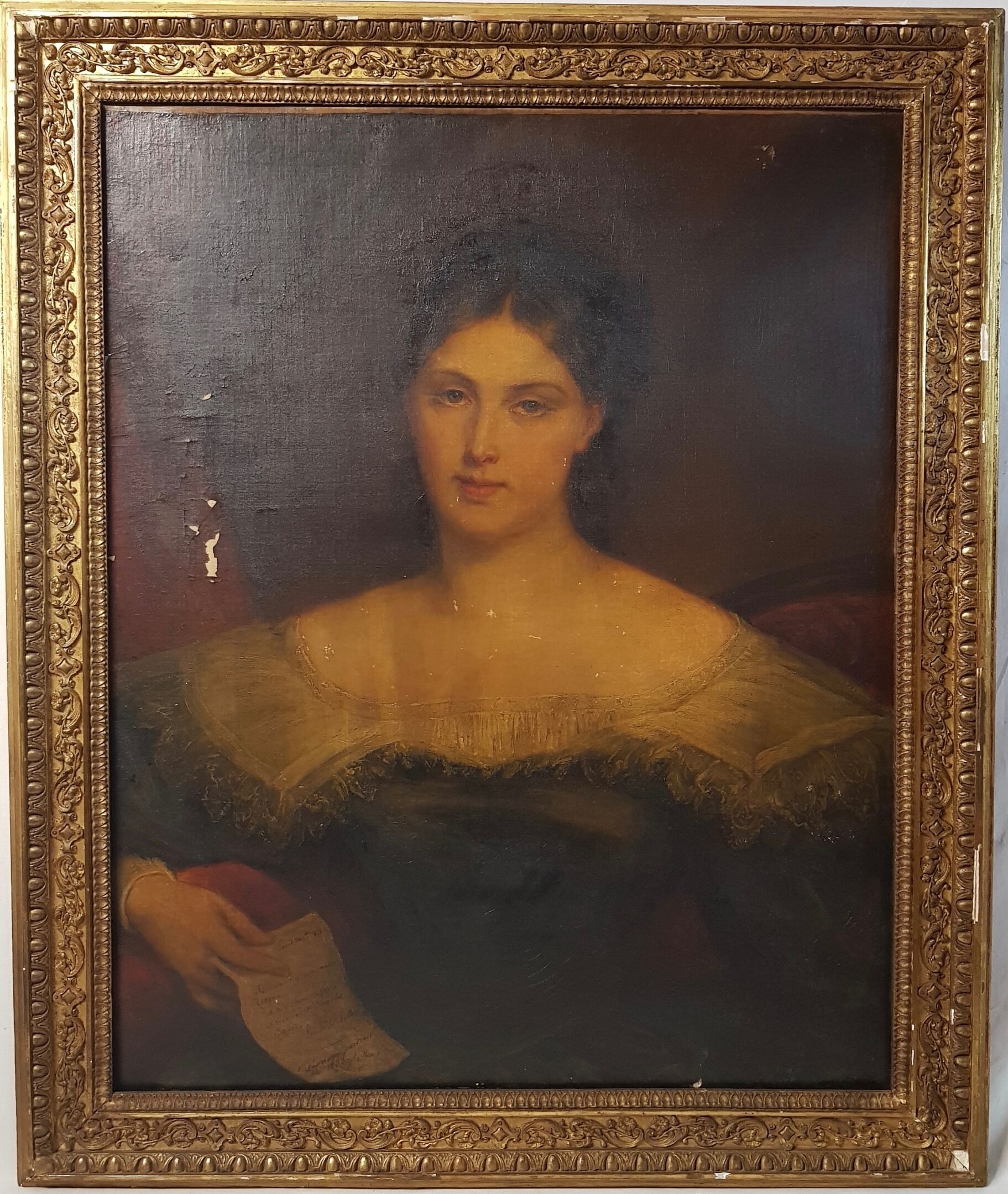 Jean Hilaire Belloc | Portrait de l'épouse du peintre | MutualArt