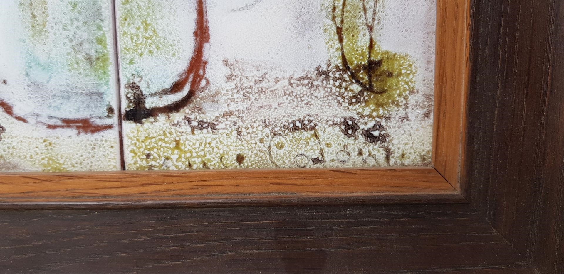 Alice Colonieu | - Ensemble de six carreaux de faïence formant un ...