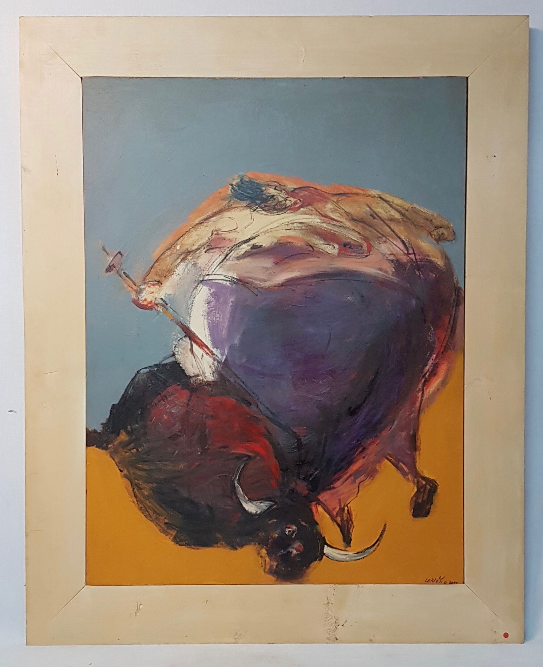 Mohamed Lekhleti | Scène de tauromachie | MutualArt