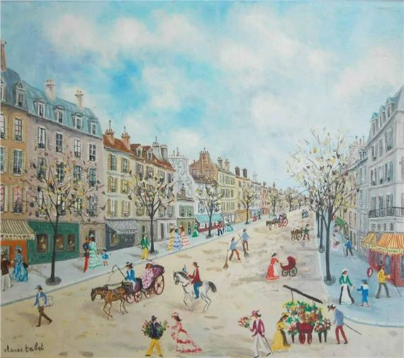 Claude Tabet | Grand Rue | MutualArt